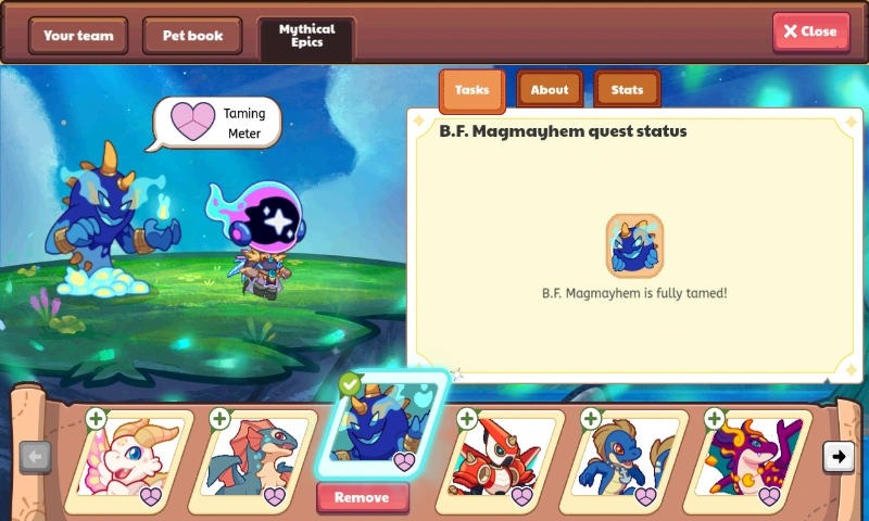 Mythical Epics tab update | Fandom