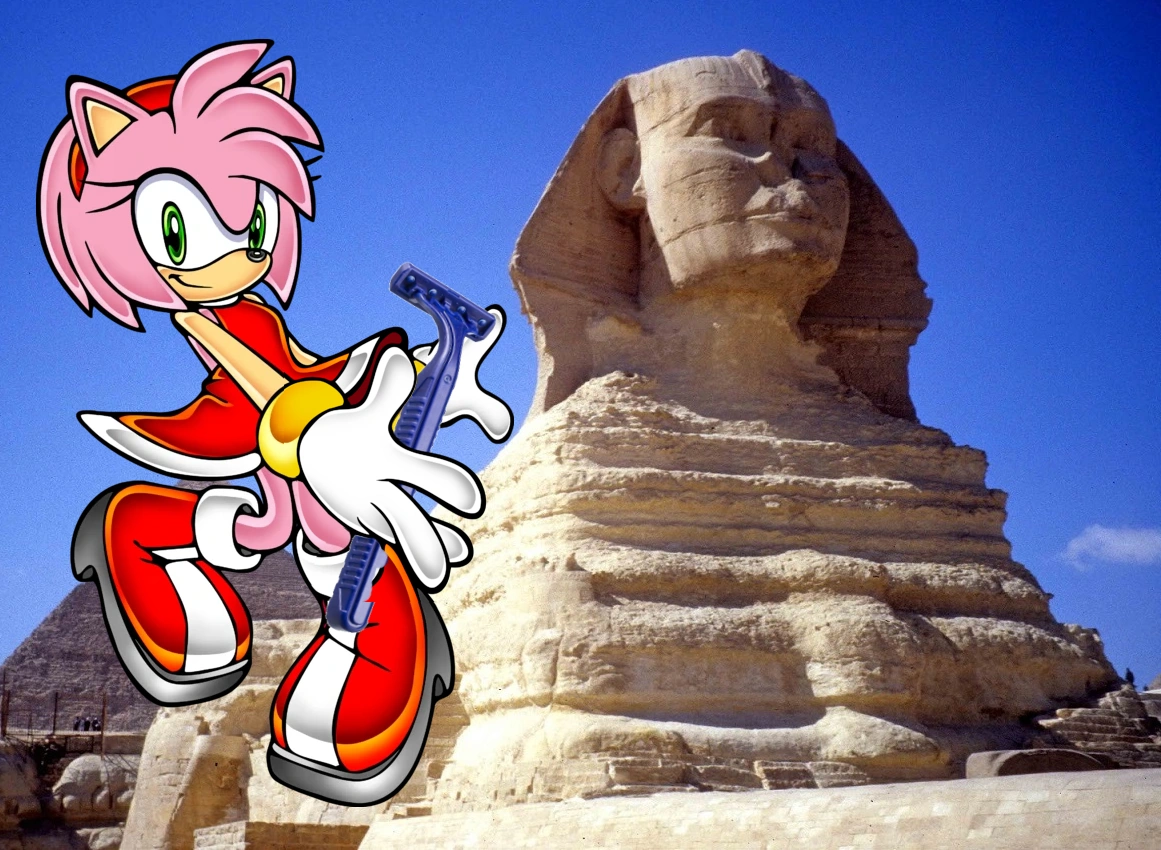 The Sphinx looked so cute, Amy had to shave it! | Fandom