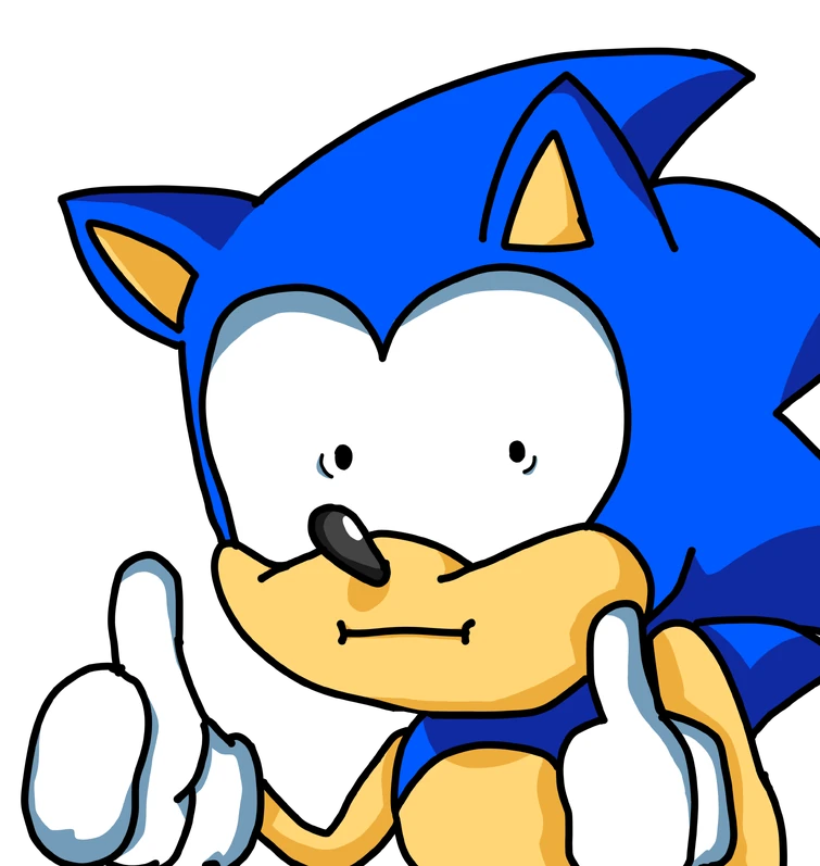 The first ever Sonic digital art I made | Fandom