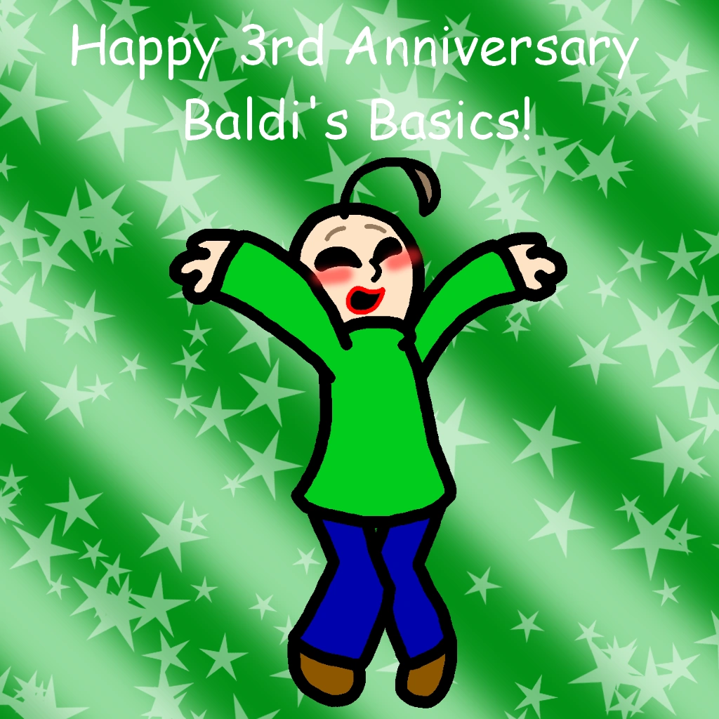 📏 Happy 3rd Anniversary, Baldi's Basics! 📏 | Fandom