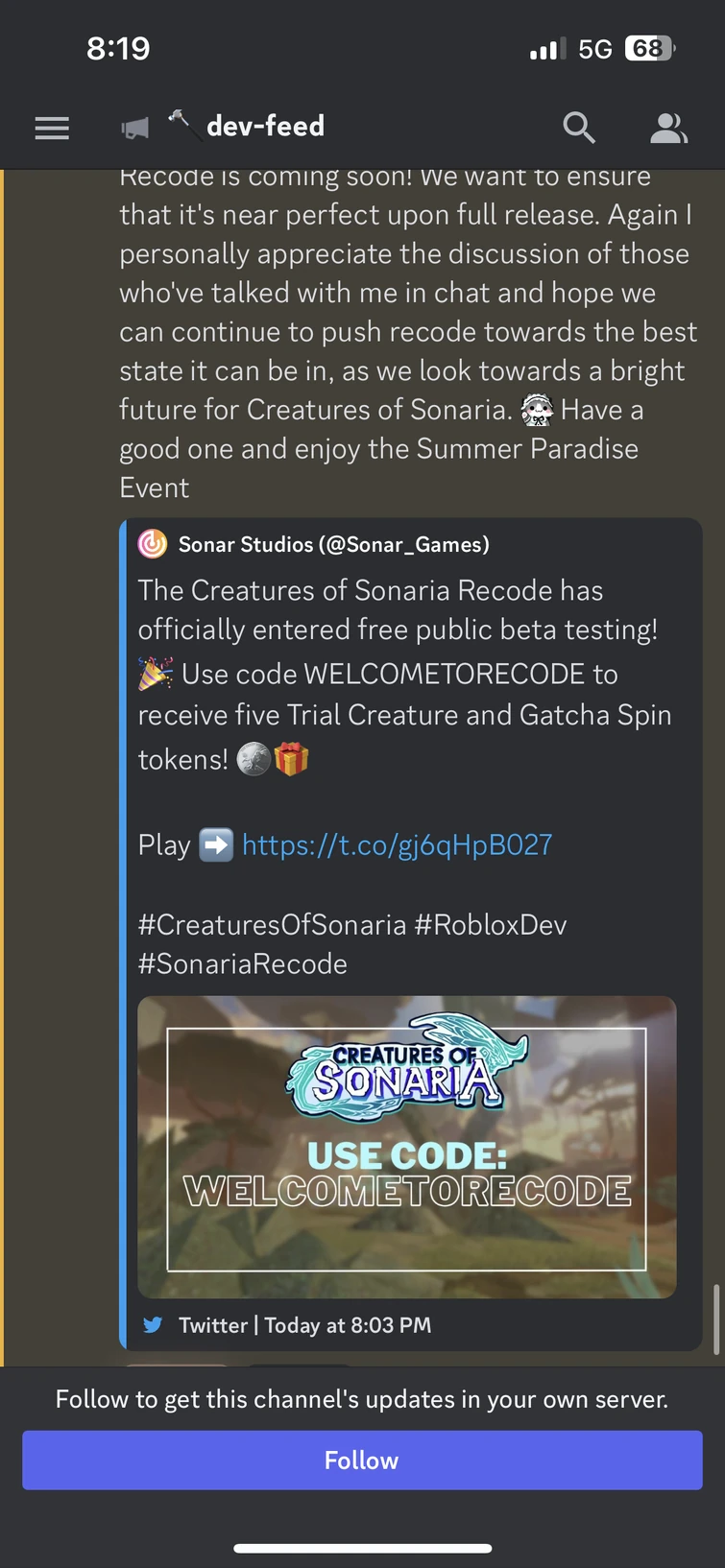 Recode faq + twitter code for recode | Fandom