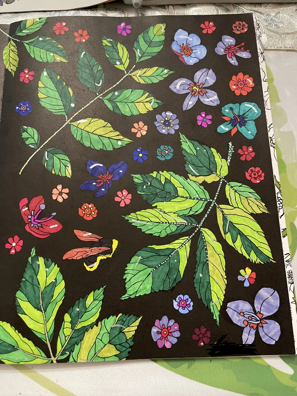 Just Some Coloring I Did IRL! :] (Comments > Upvotes) (Click for full ...