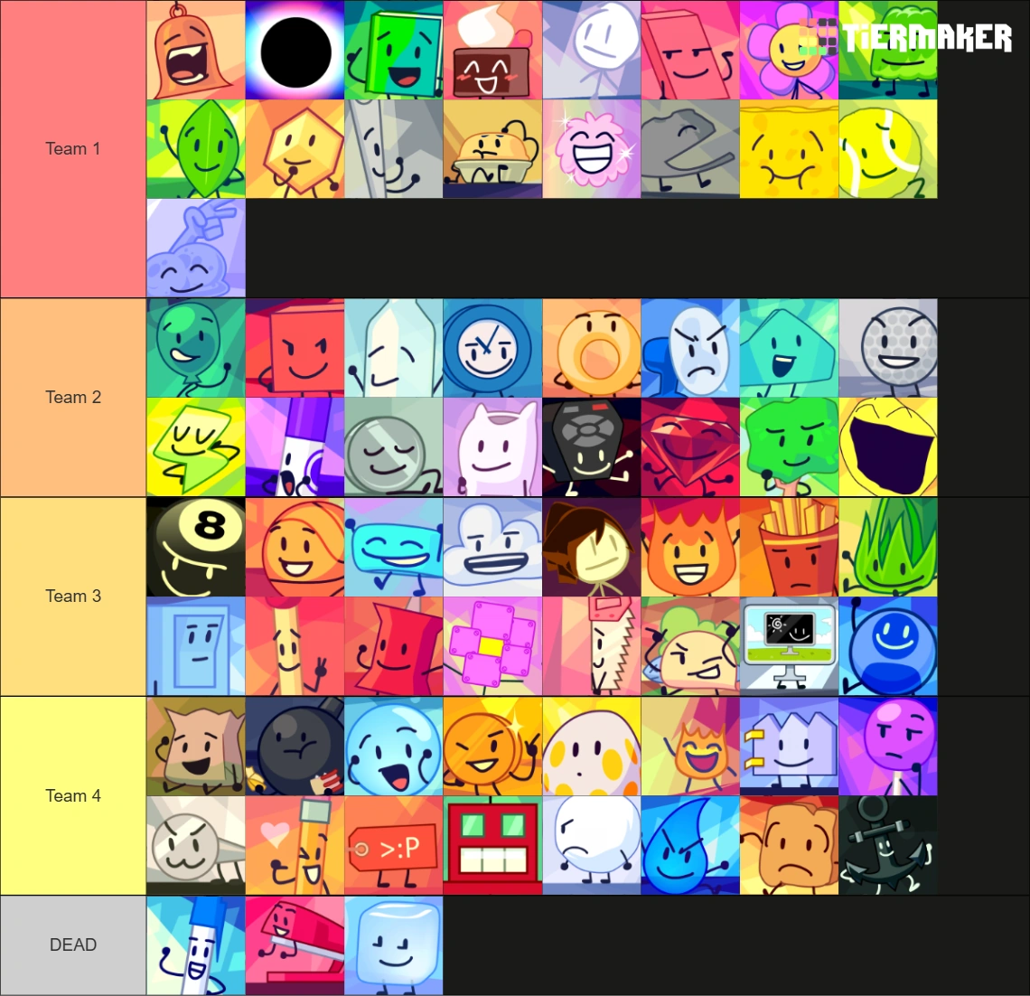 Random BFDI VV I made because I'm bored 4 | Fandom