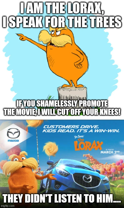 the lorax XD | Fandom