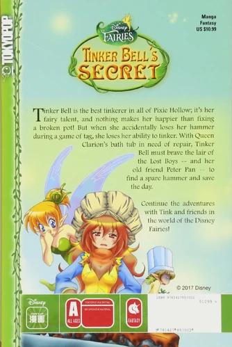 Tinker Bell's Secret (manga) | Disney Fairies Wiki | Fandom