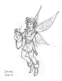 fairies of pixie hollow coloring pages