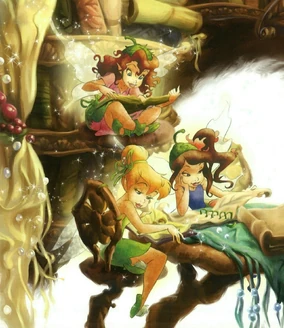 pixie hollow coloring book