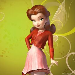 Tinkerbell Rosetta And Sled