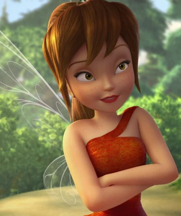 Tinkerbell With Brown Hair
