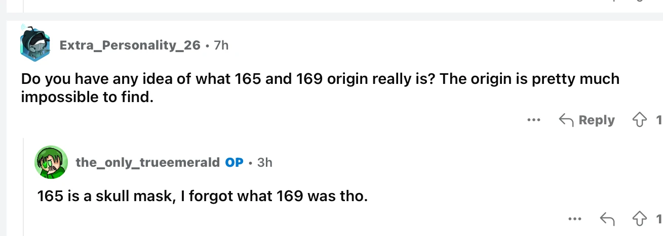 165 is a skull mask btw | Fandom