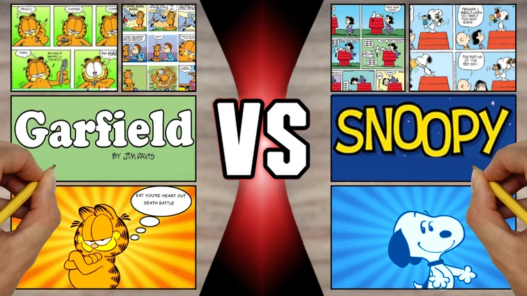 "A Funny Paper Feud" (Garfield vs Snoopy) | Fandom