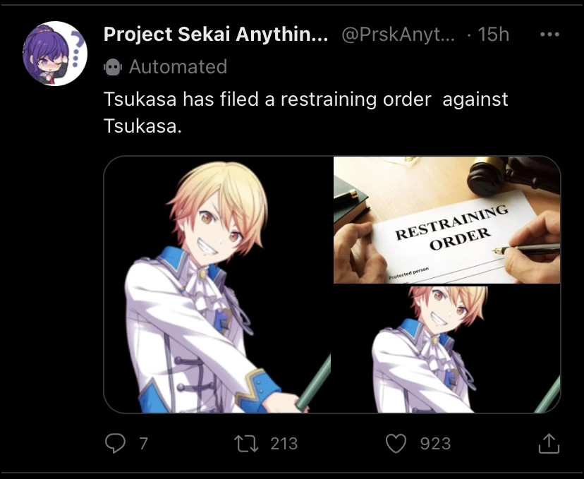 *wakes up from slumber* pjsk anything bot | Fandom