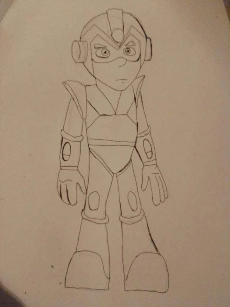 It's the mega powerful Megaman X ( I Did Not Make This Art I Found It ...