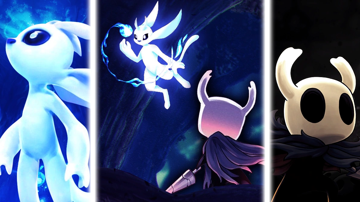 Ori vs The Knight Fight Art | Fandom