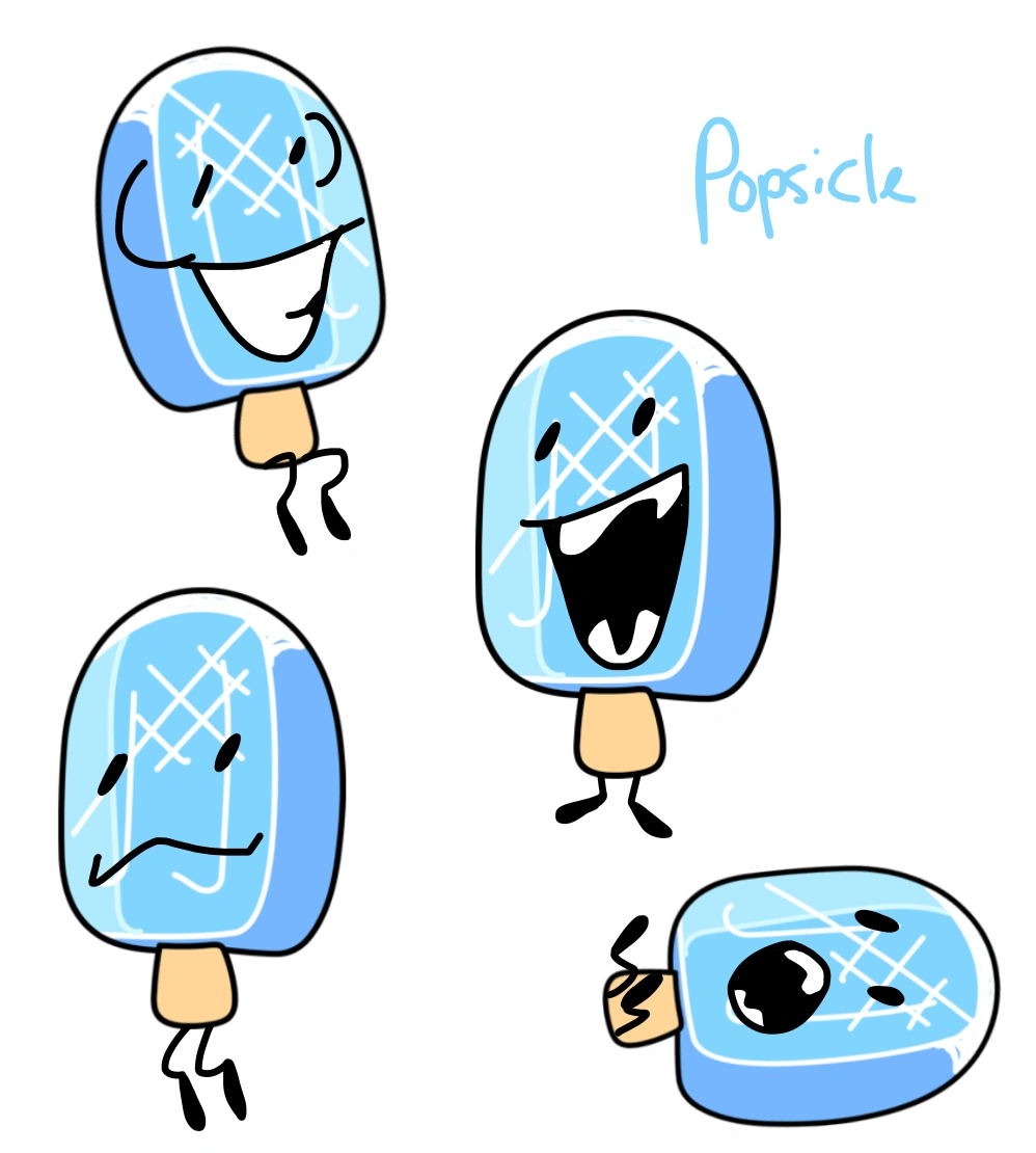 Old Popsicle drawing I never finished since January | Fandom