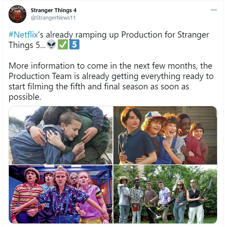 Stranger Things News On Twitter: | Fandom