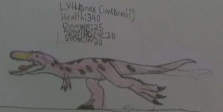 Improved Lythronax (?) | Fandom