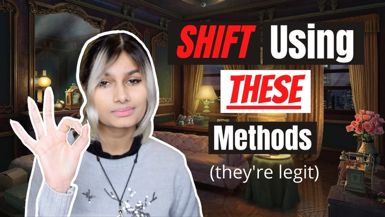 I shhould try out some of that "reality shifting" hyperdaydreamign ...