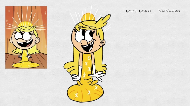 Lola Loud In Her Golden Pageant Dress | Fandom