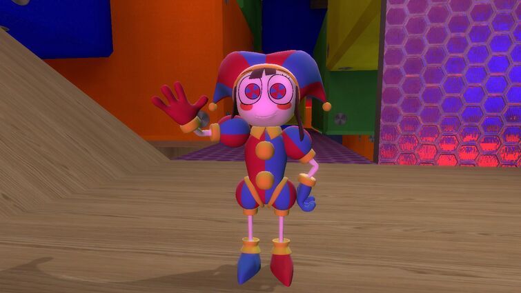 Pomni's model got updated in GMod! | Fandom