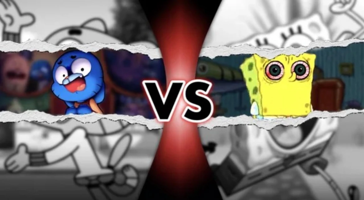 Gumball Vs SpongeBob Bootleg (The Grieving Re-Take Vs The "Spongebob ...