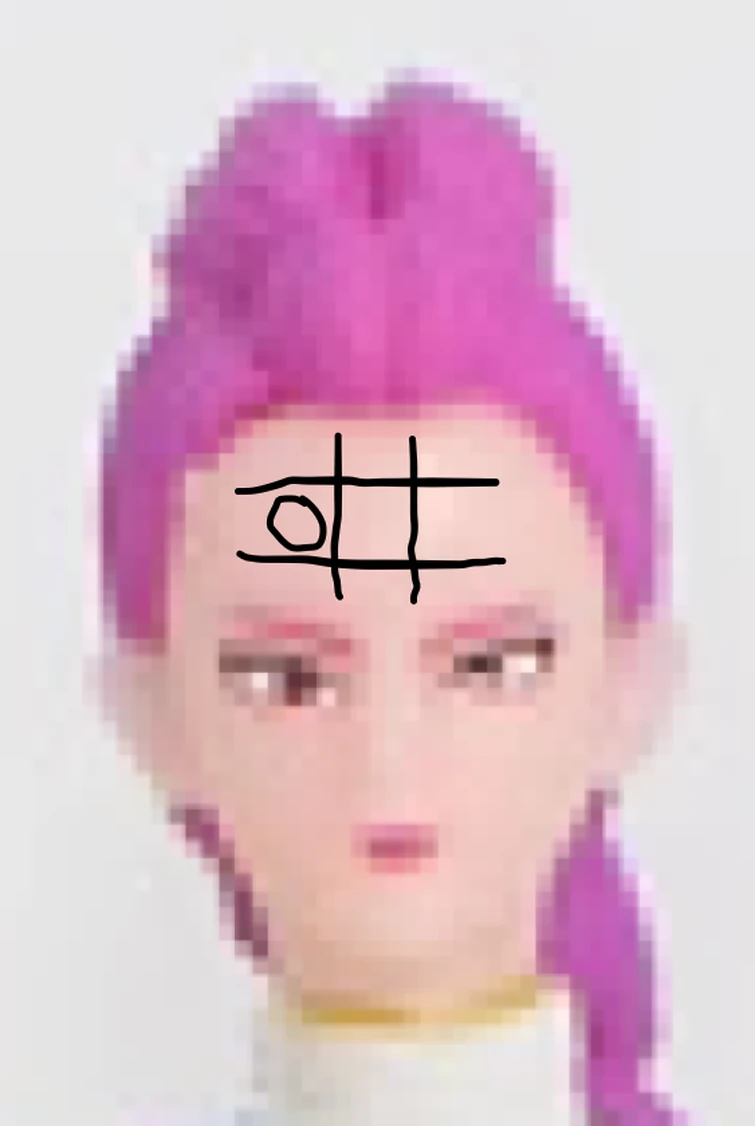 you could play tic tac toe on rumi's forehead | Fandom