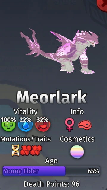 double red trait meor worth?? also selling it | Fandom