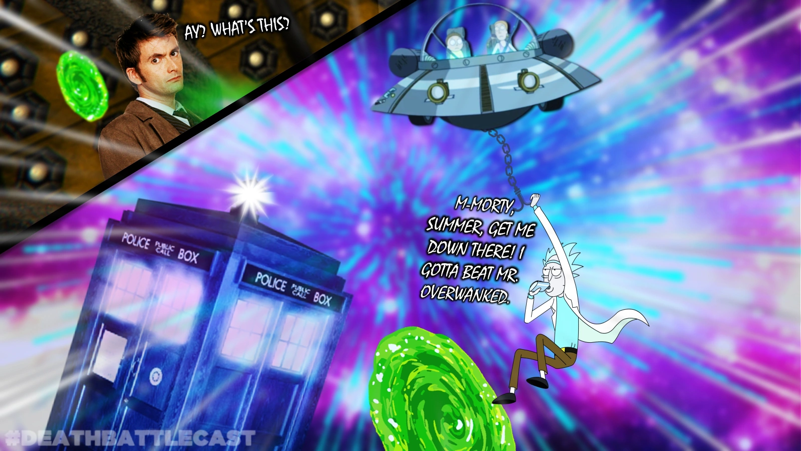 "C-1963" - Rick Sanchez VS The Doctor (Rick and Morty VS Doctor Who ...