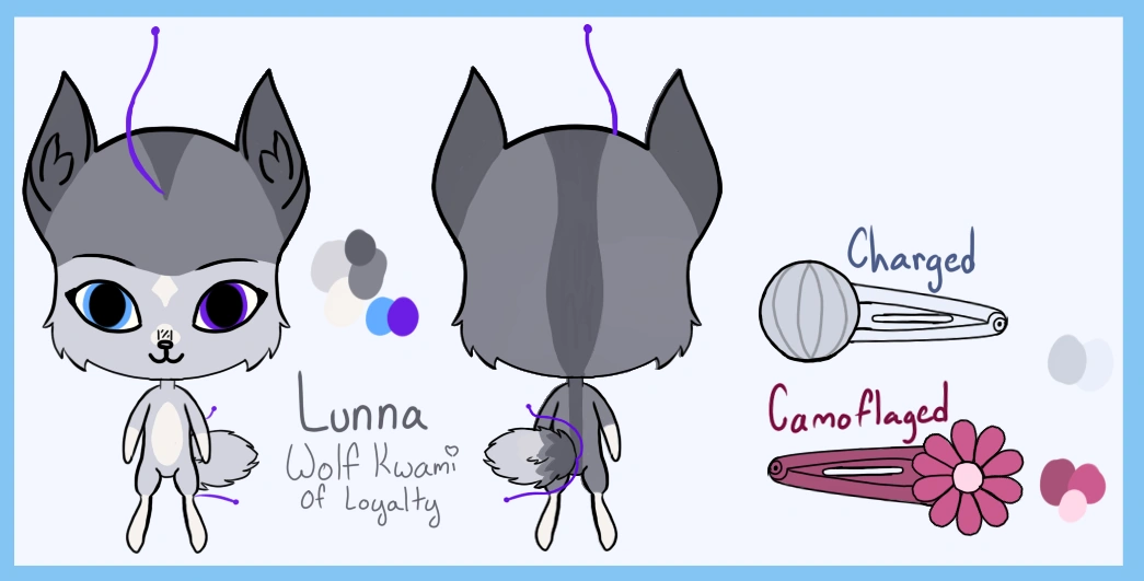 Lunna the wolf kwami | Fandom
