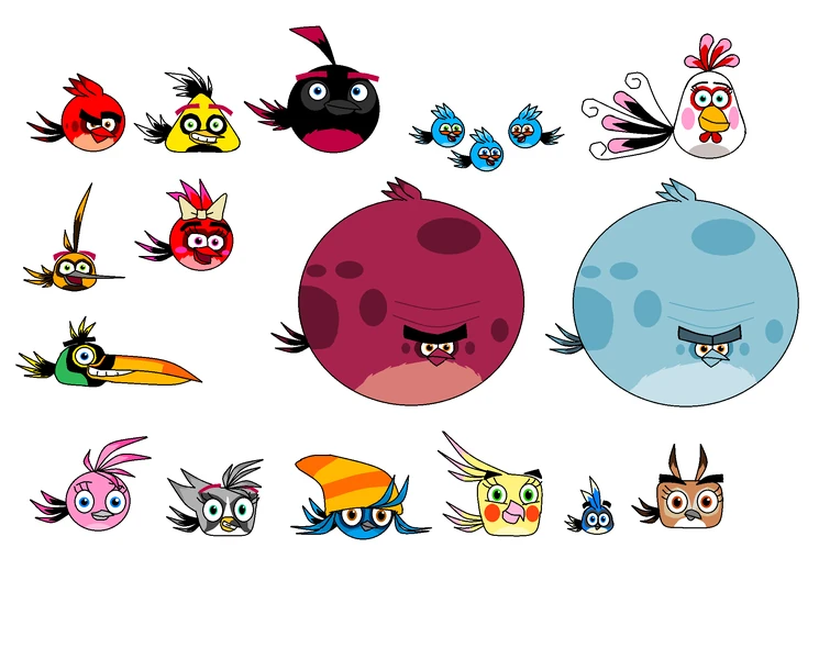 My birds redesign! | Fandom