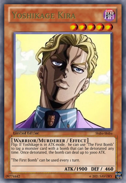I made Some Jojo Yugioh Cards, hope you like them | Fandom