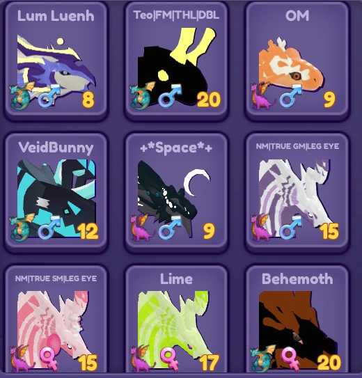 Inventory Showcase, what dragon would u steal ? | Fandom