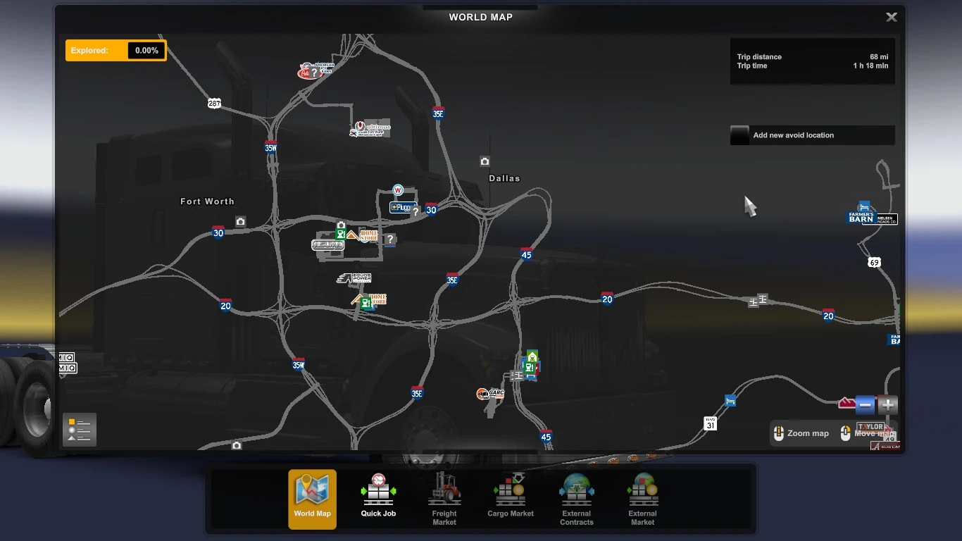 Map of Dallas-Fort Worth | Fandom