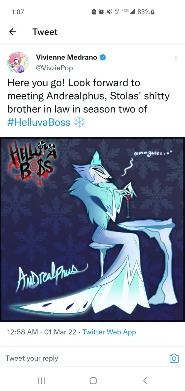 Andrealphus (stolas brother in law)(spoiler ig) | Fandom