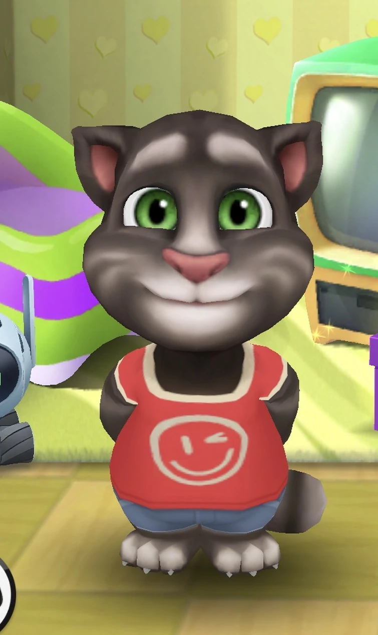 This is my Talking Tom update. I don’t like it in my opinion. | Fandom