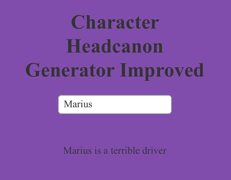 Using the miis in a random headcanon generator (Part 5) | Fandom