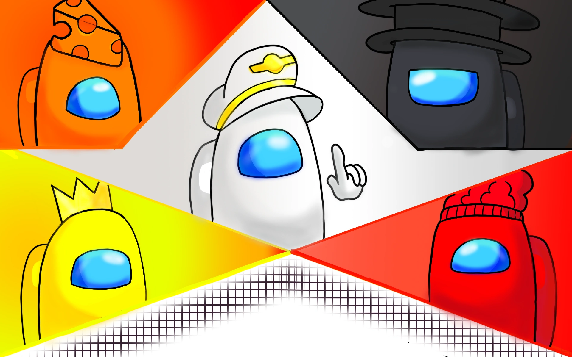 I tried drawing the main characters of AUL | Fandom