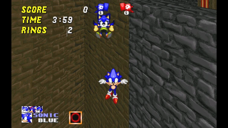knuckles climbing on the wall with the sonic characters lol | Fandom