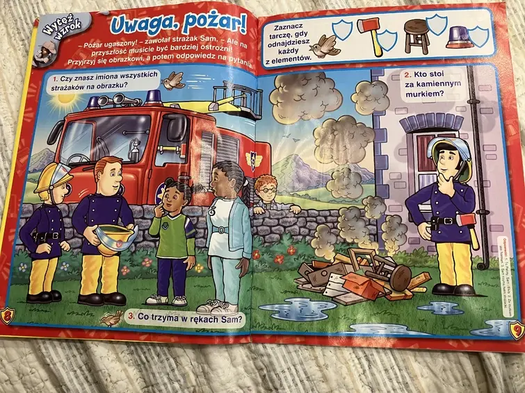 I bought two old Fireman Sam magazines ! (They’re in polish because I’m ...