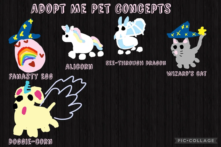 ADOPT ME PET CONCEPTS! | Fandom