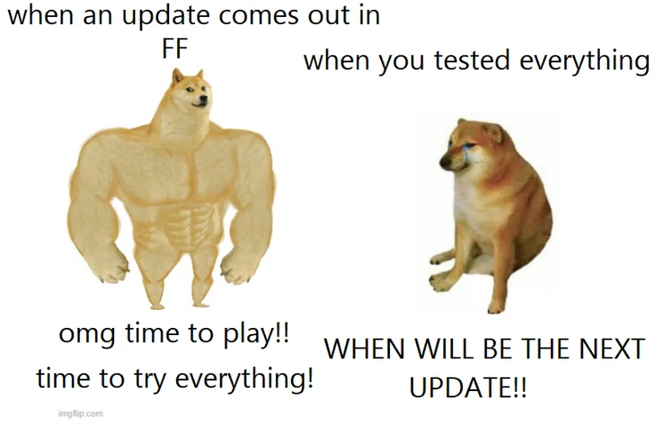 TIME TO PUMP THE FF MEMES! | Fandom