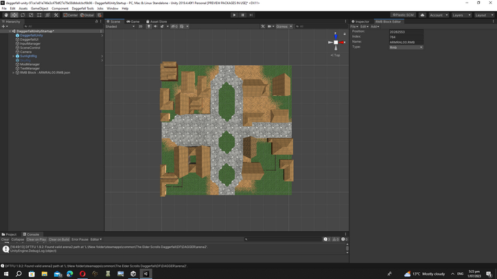 Rmb Block Editor And Level Design Daggerfall Unity Modding Wiki Fandom