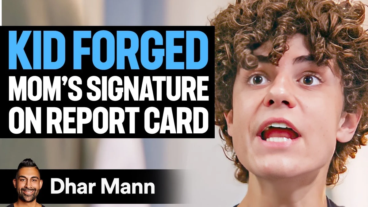 Kid WON'T SHOW MOM Report Card, What Happens Is Shocking | Dharmann Wiki | Fandom