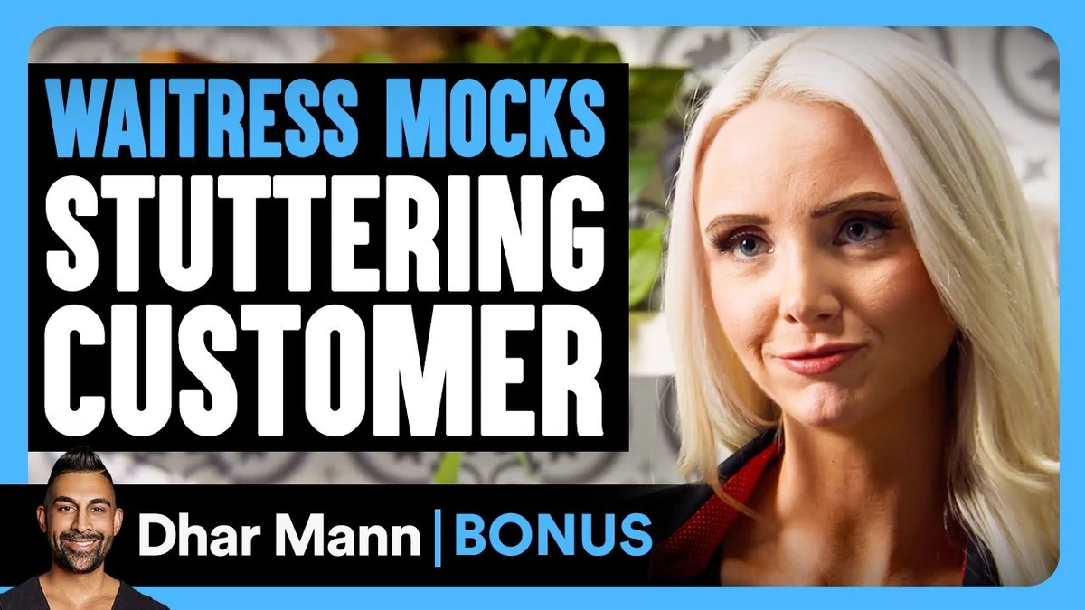 Waitress MOCKS STUTTERING Customer | Dharmann Wiki | Fandom