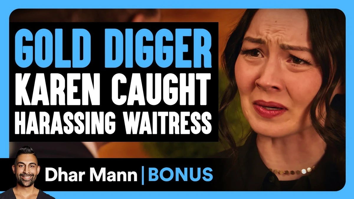 GOLD DIGGER KAREN Harasses Waitress | Dharmann Wiki | Fandom