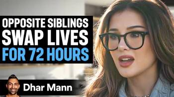 Opposite SIBLINGS SWAP LIVES For 72 Hours Ft. SSSniperWolf | Dharmann ...