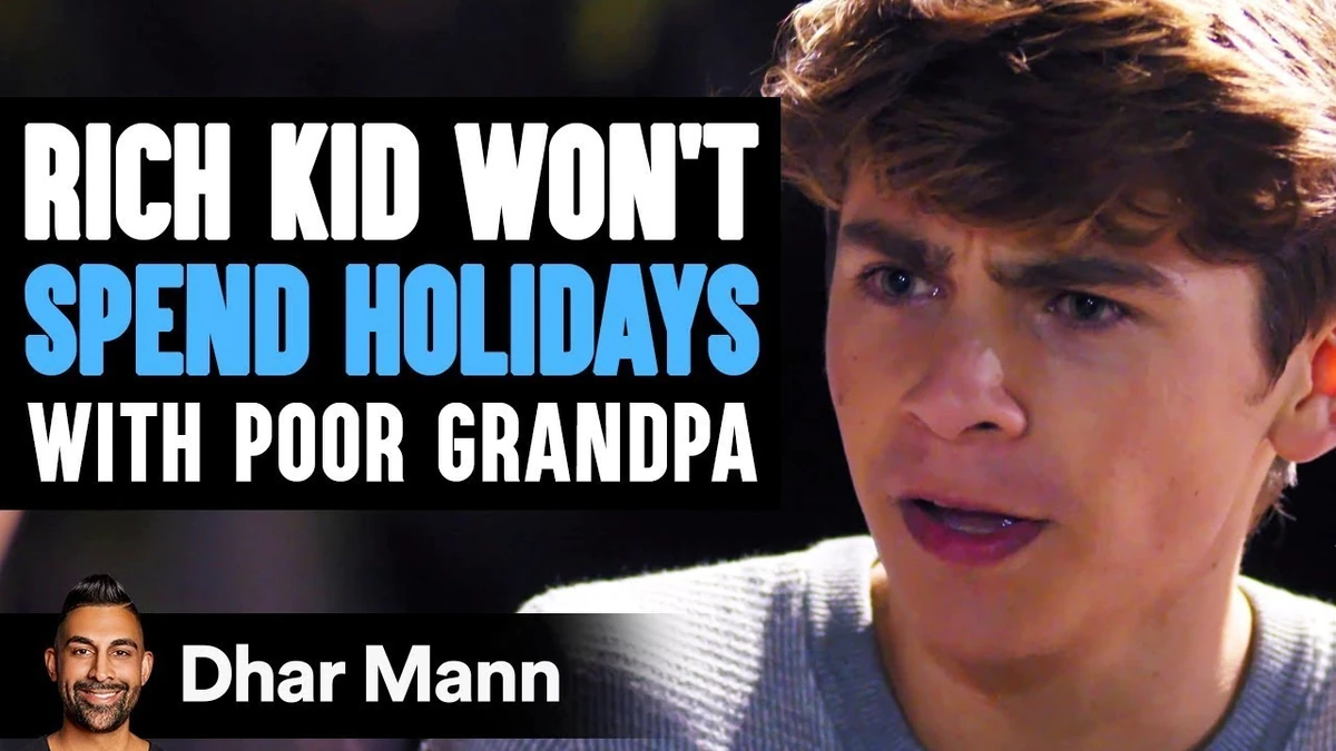 Rich Kid Won't Spend Holidays With Poor Grandpa, Gets Taught A Lesson ...