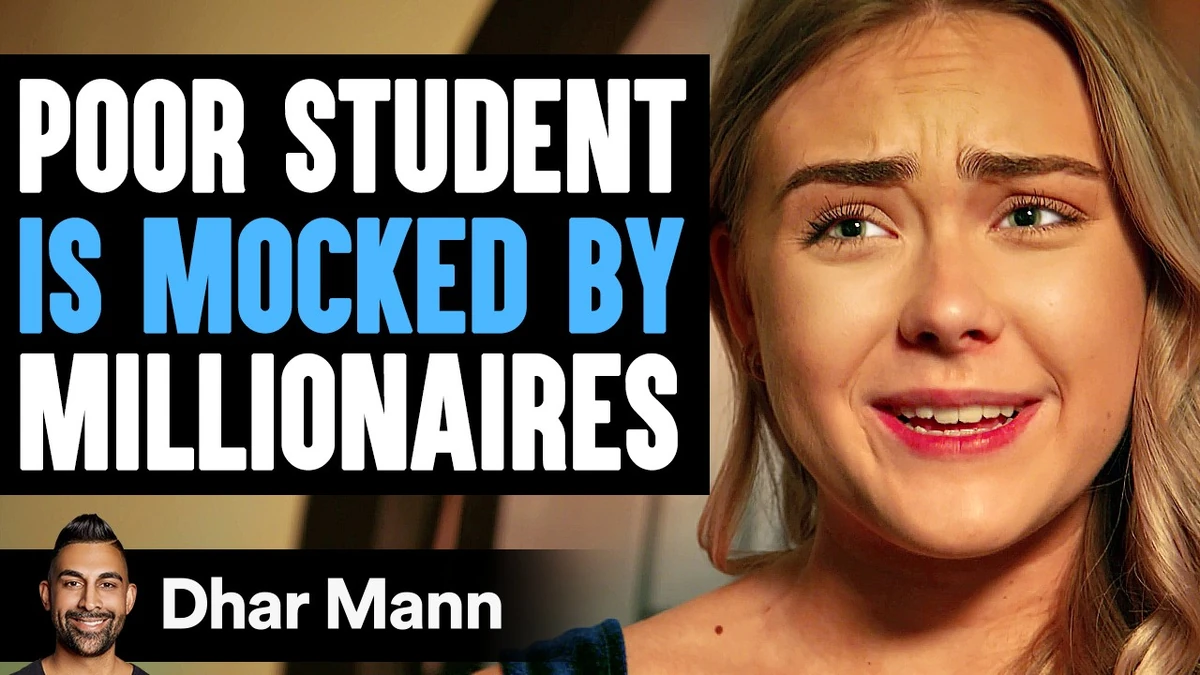 POOR Student Is MOCKED By MILLIONAIRES, What Happens Next Is Shocking ...