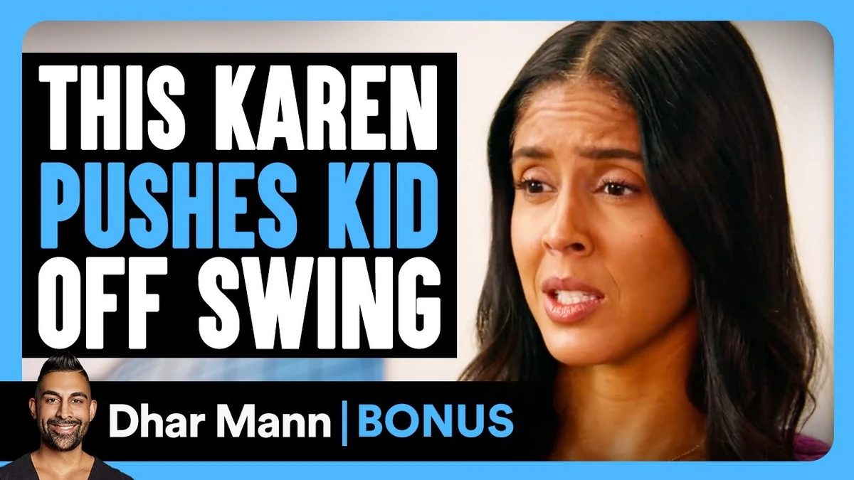 KAREN Pushes Kid OFF SWING | Dharmann Wiki | Fandom
