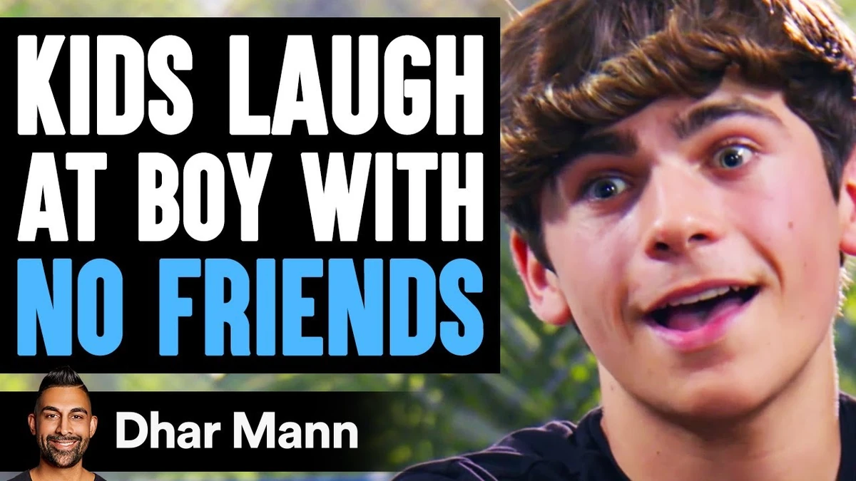 Kids LAUGH At Boy With NO FRIENDS, They Instantly Regret It | Dharmann ...